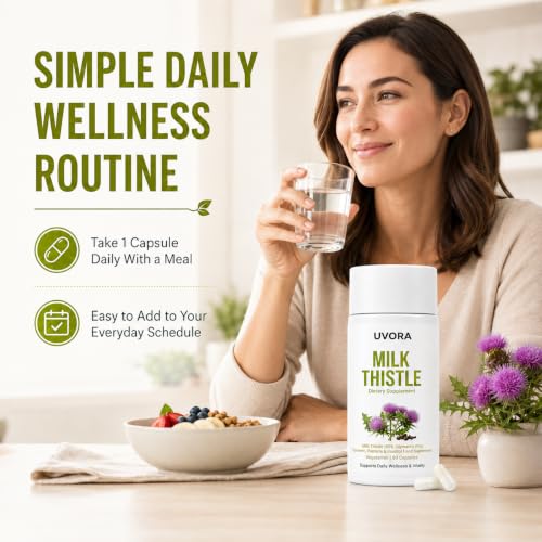 Milk Thistle 90 capsules for daily use