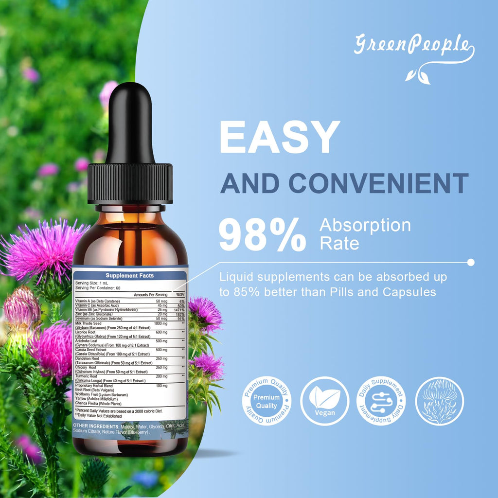 Milk thistle and artichoke extract