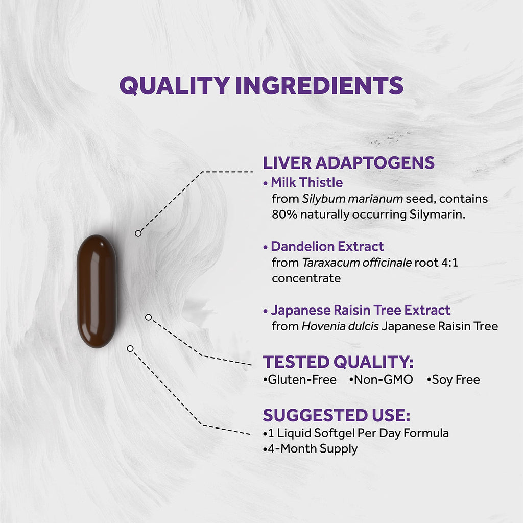 milk thistle and B complex vitamins