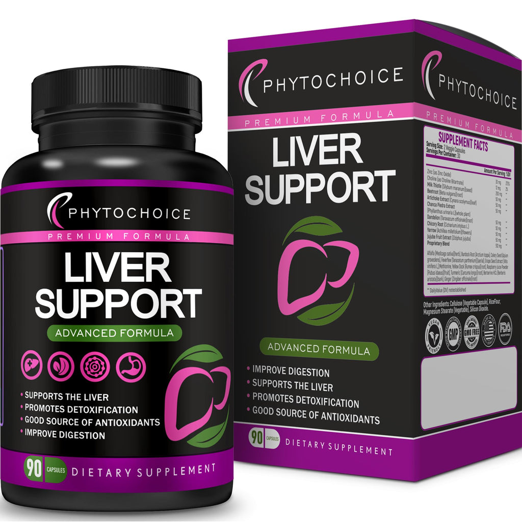 milk thistle and choline for liver health