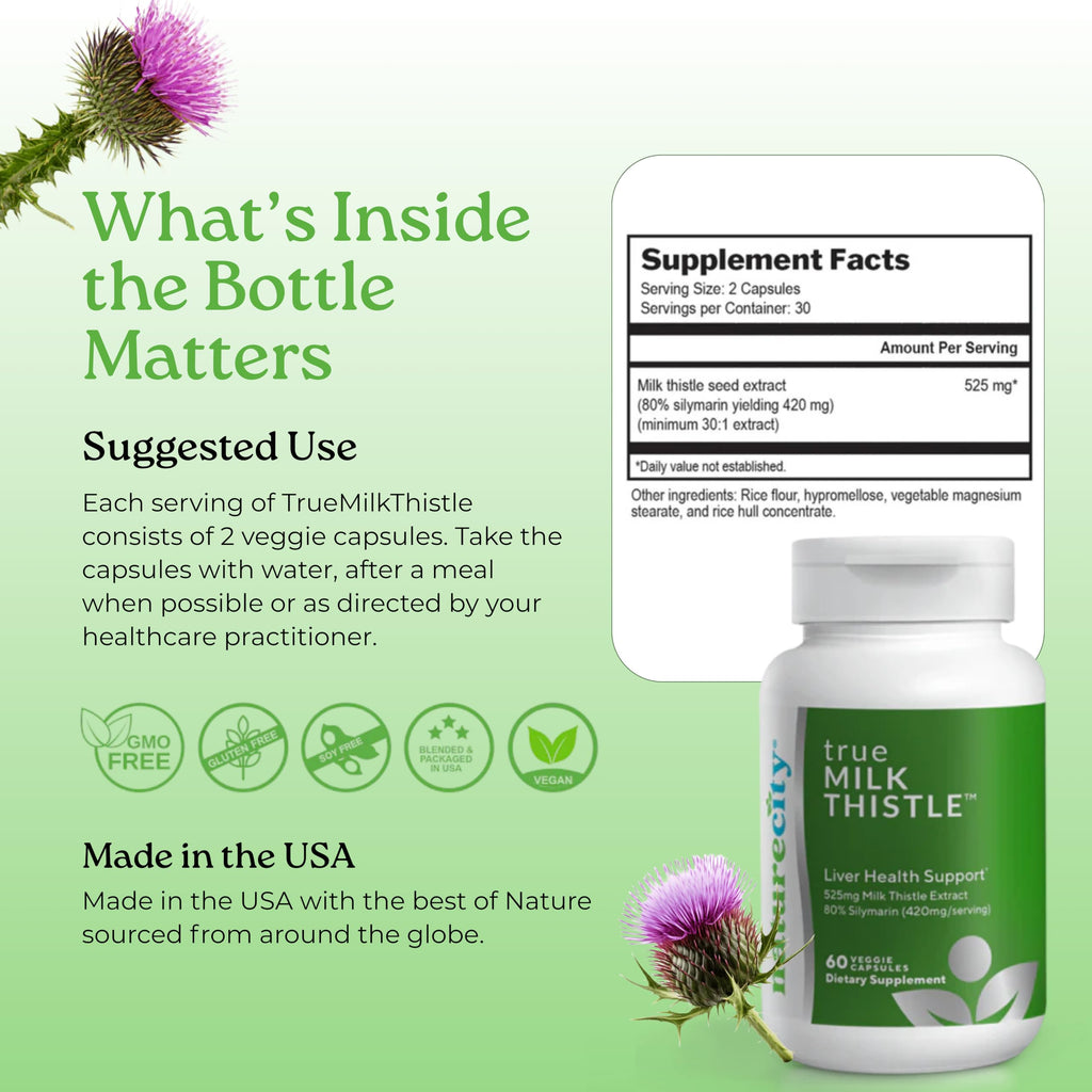 milk thistle and choline for liver support