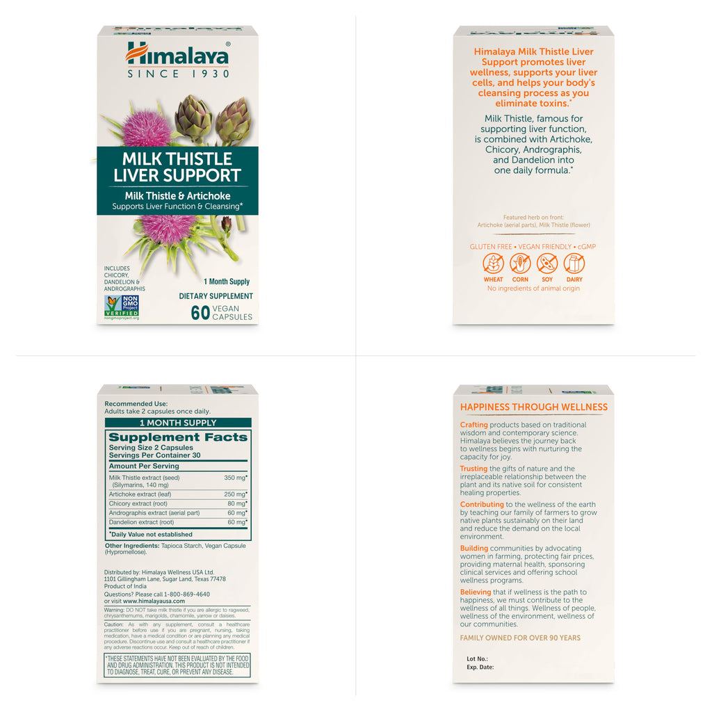 milk thistle and choline for liver