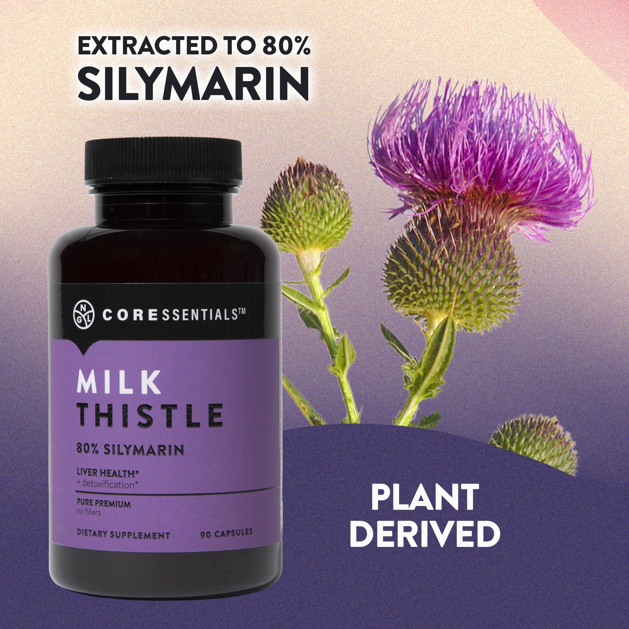 Milk thistle and choline synergy