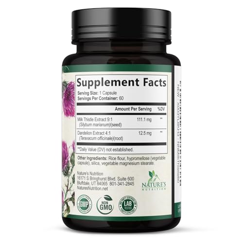 milk thistle and dandelion combination