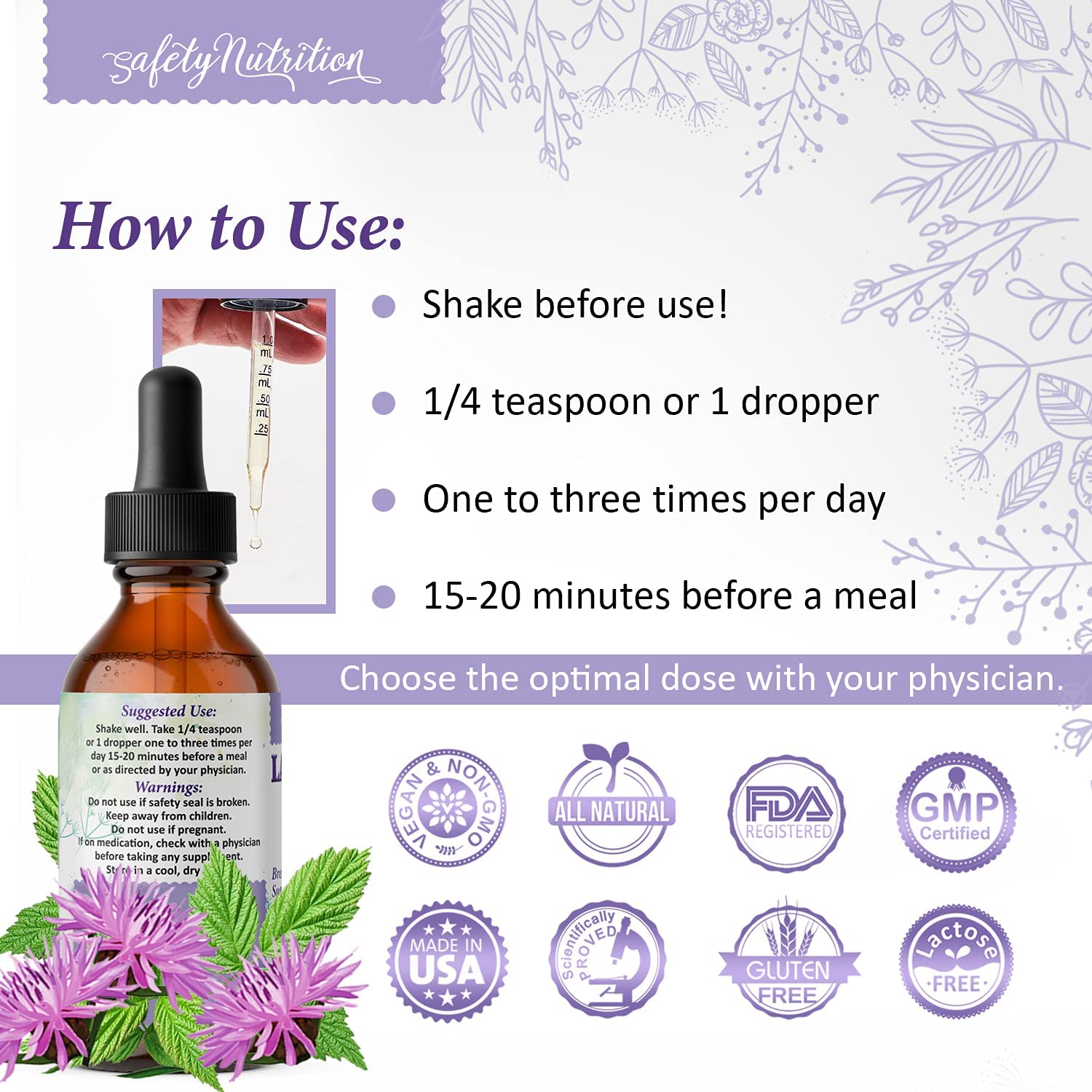 milk thistle and fenugreek synergy