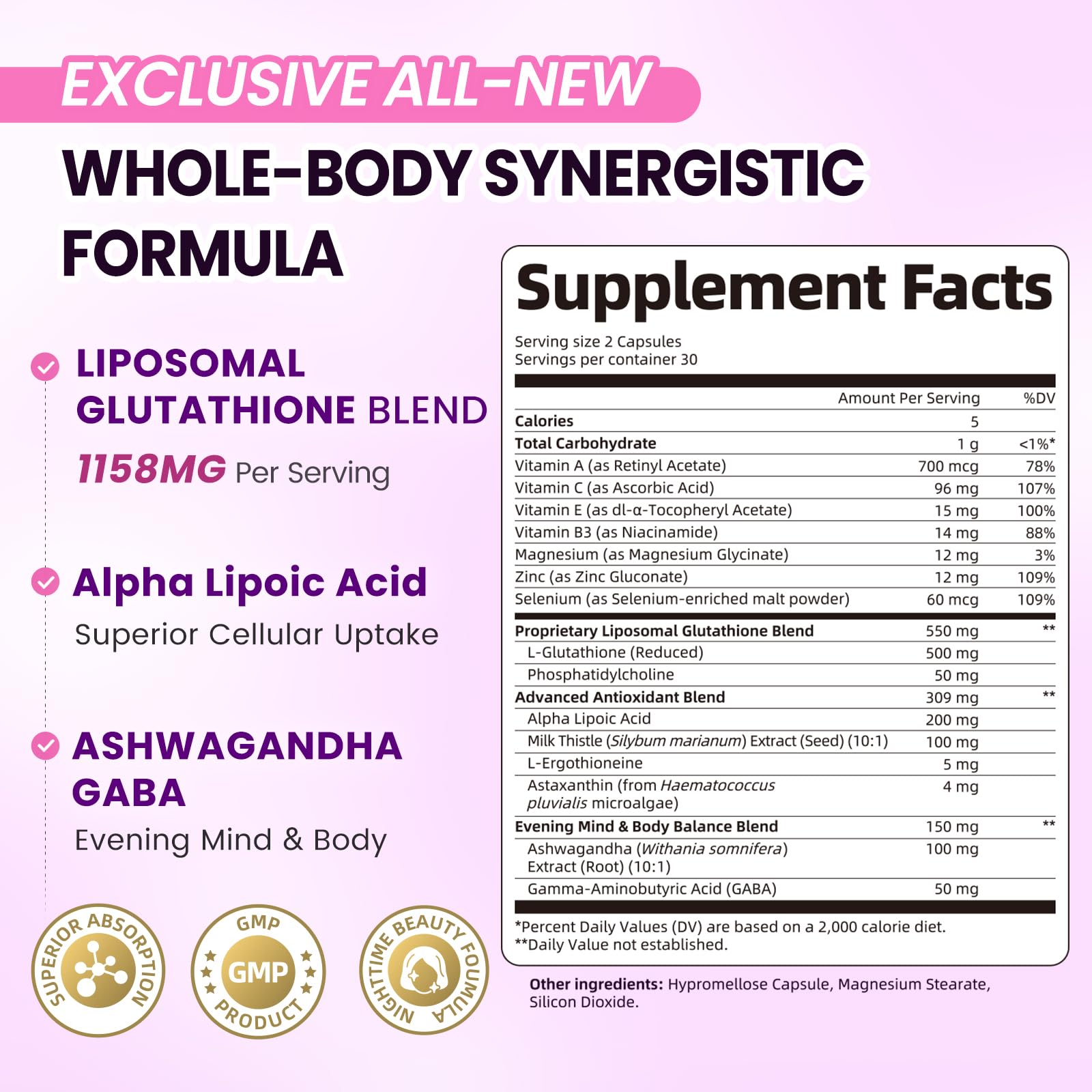 Milk thistle and glutathione synergy