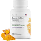 Milk thistle and turmeric capsules