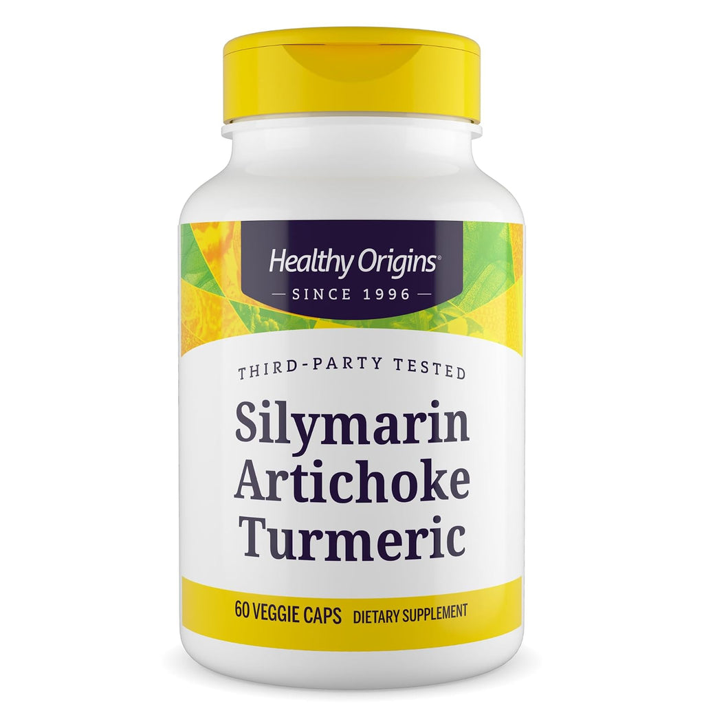Milk thistle and turmeric capsules