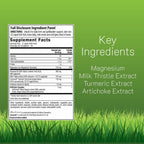 Milk thistle and turmeric supplement benefits