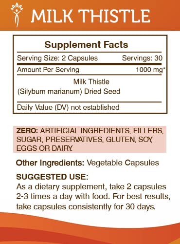 milk thistle benefits for fatty liver