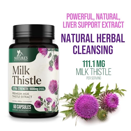 milk thistle capsules for antioxidant protection
