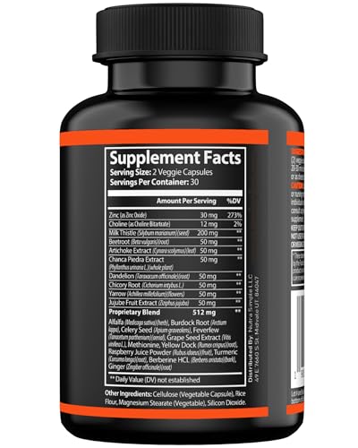 milk thistle capsules for daily health