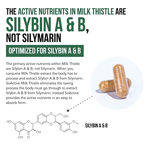 milk thistle capsules for daily health