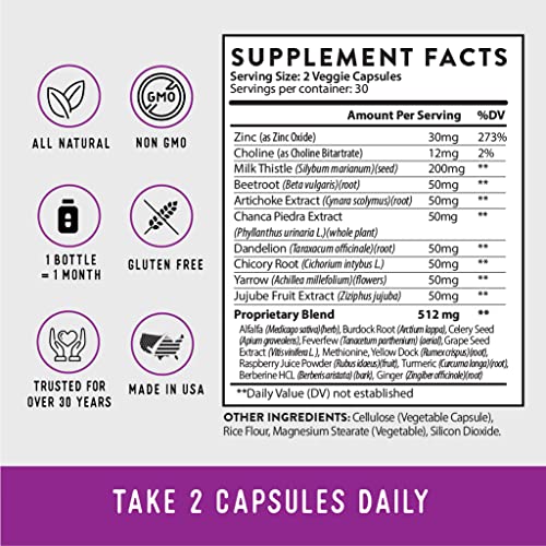 milk thistle capsules for daily liver support