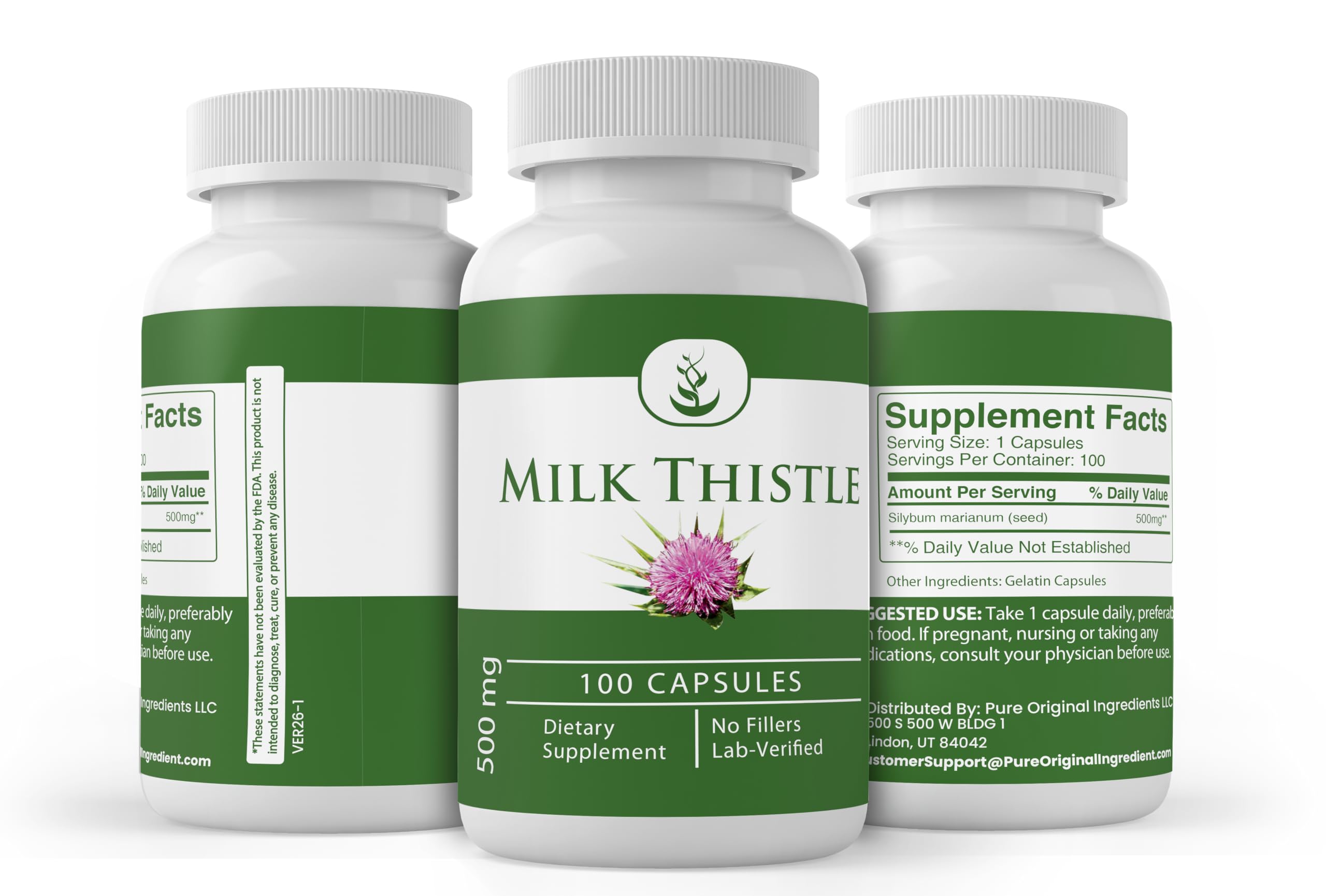 milk thistle capsules for daily use