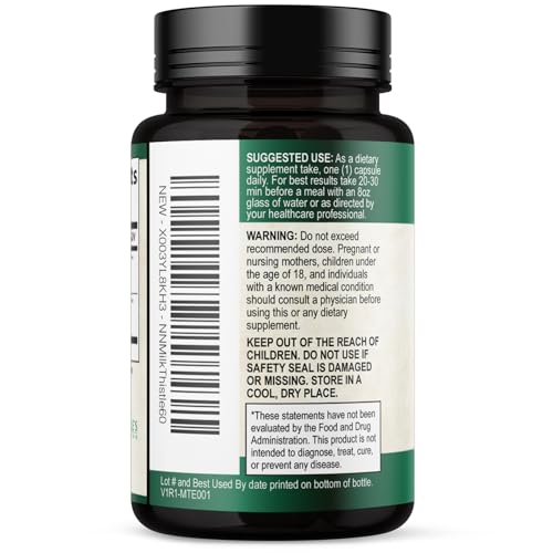 milk thistle capsules for daily use