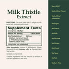 milk thistle capsules for detox support