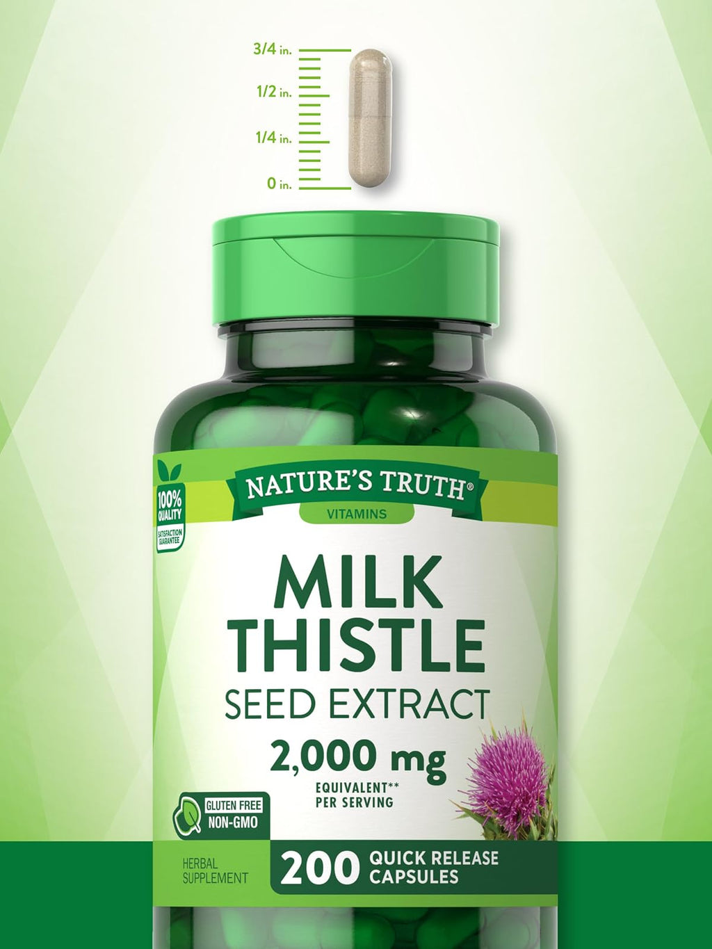 milk thistle capsules for detox support