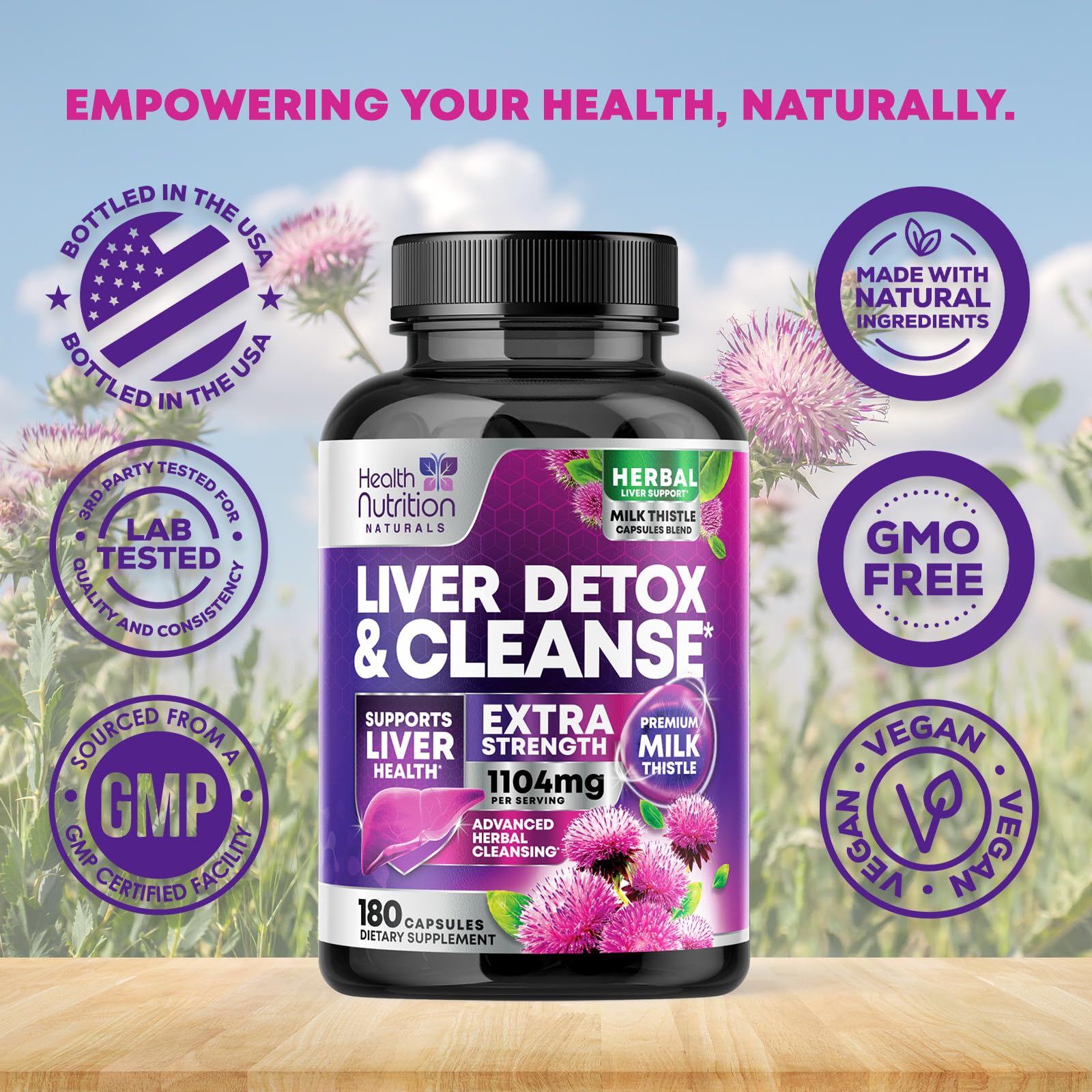 milk thistle capsules for detox