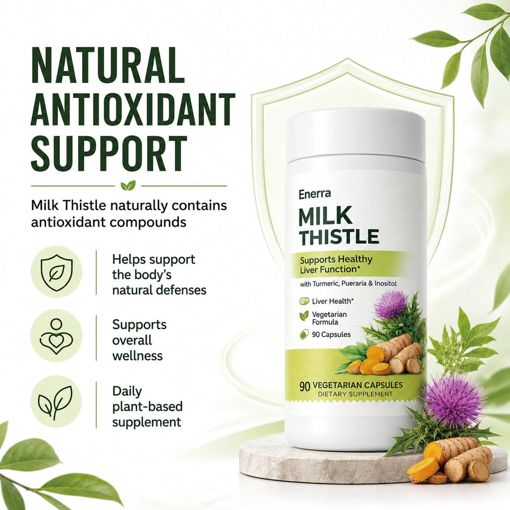 Milk Thistle capsules for detox