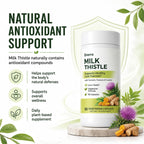Milk Thistle capsules for detox