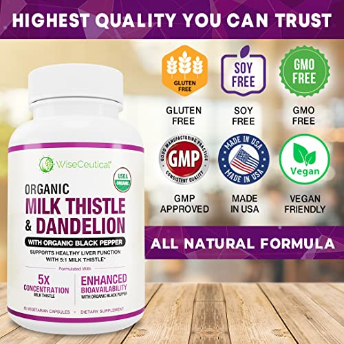 milk thistle capsules for detox