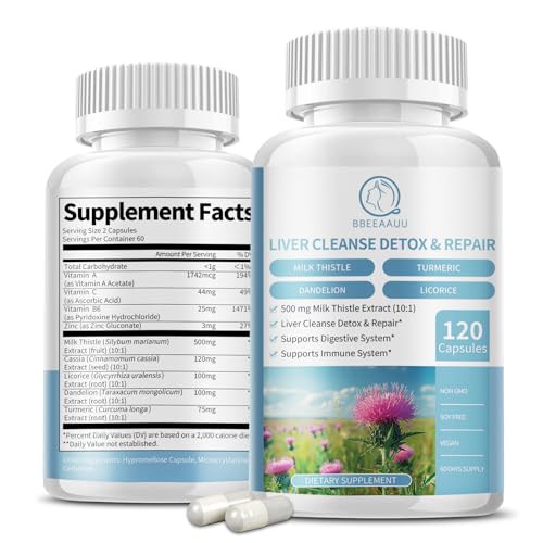 milk thistle capsules for detox
