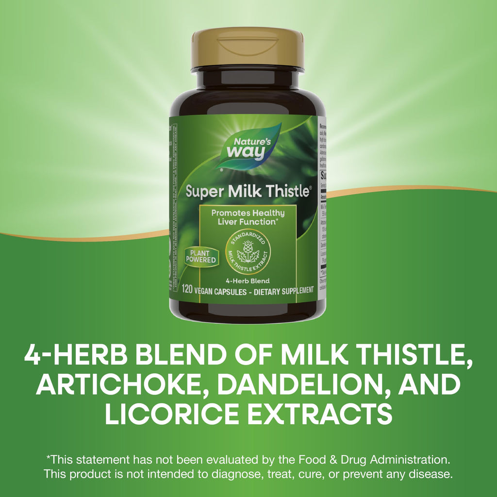 milk thistle capsules for detox