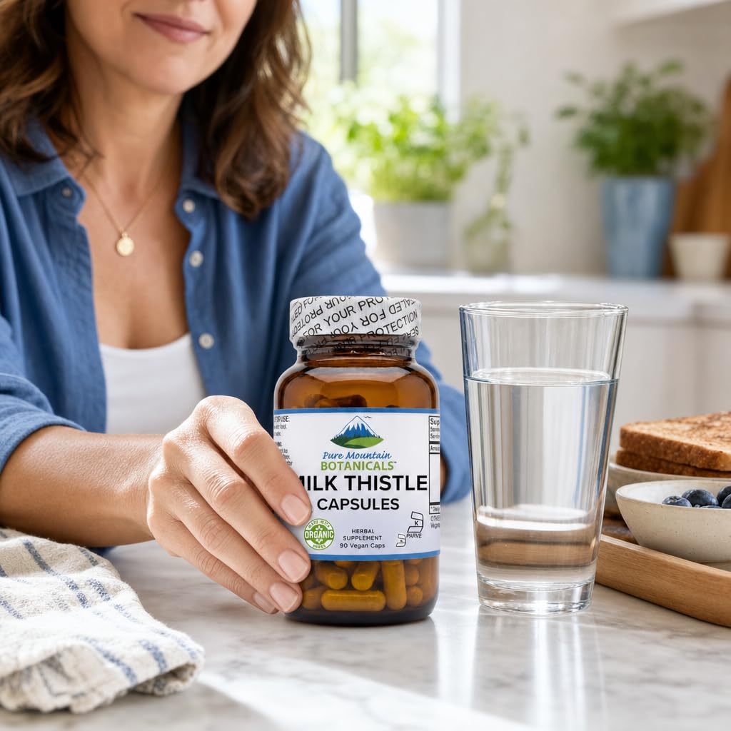 milk thistle capsules for detox