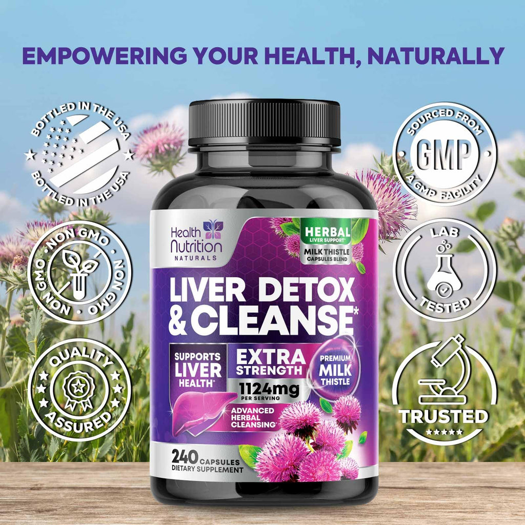 milk thistle capsules for detoxification