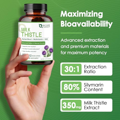 milk thistle capsules for detoxification