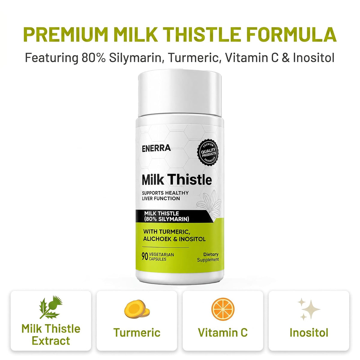 Milk Thistle capsules for digestive health