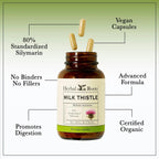 milk thistle capsules for digestive support