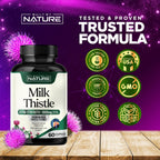 milk thistle capsules for digestive support