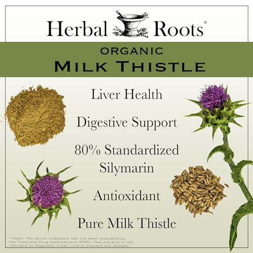 milk thistle capsules for digestive wellness
