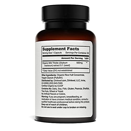 milk thistle capsules for fatty liver