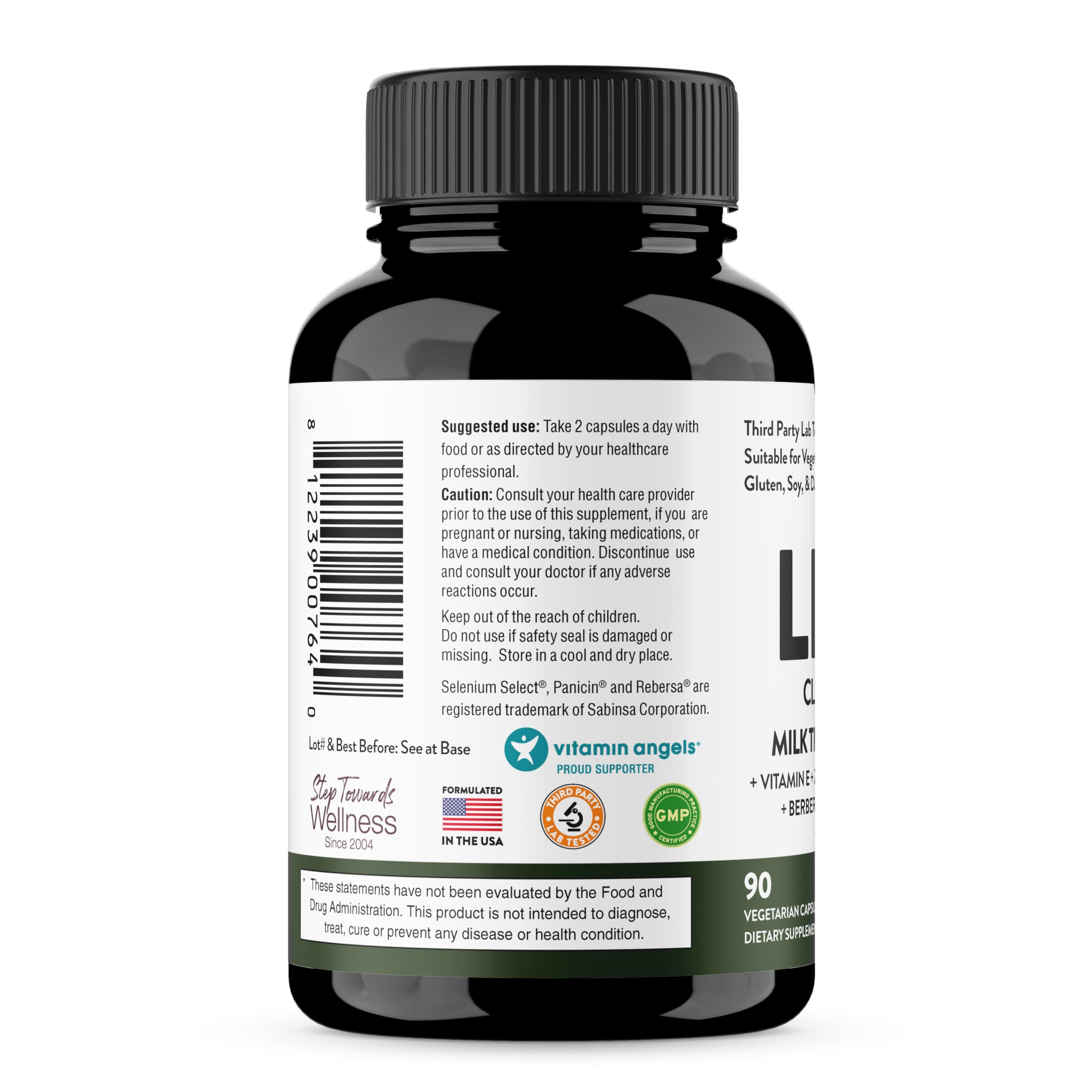 milk thistle capsules for fatty liver