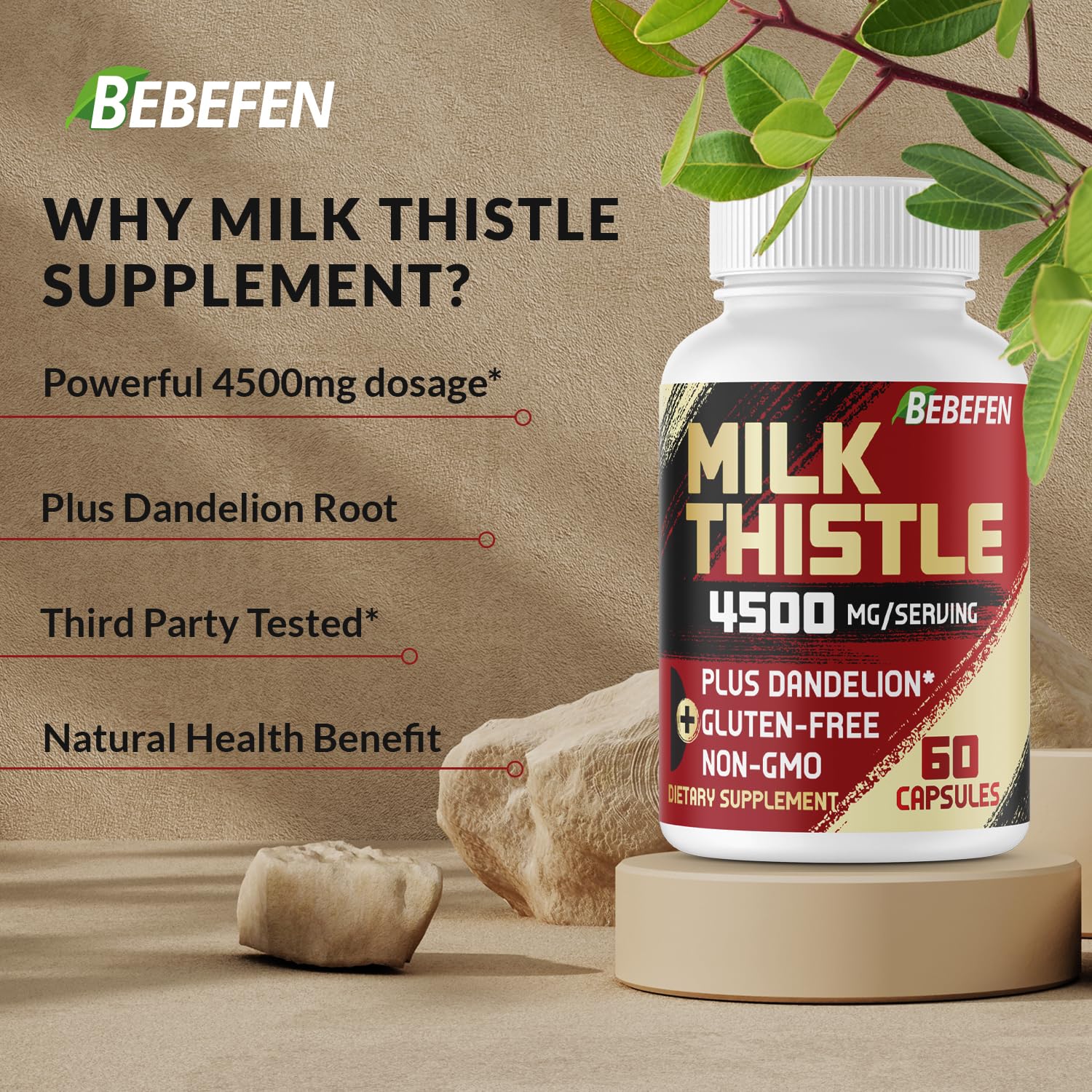 milk thistle capsules for fatty liver