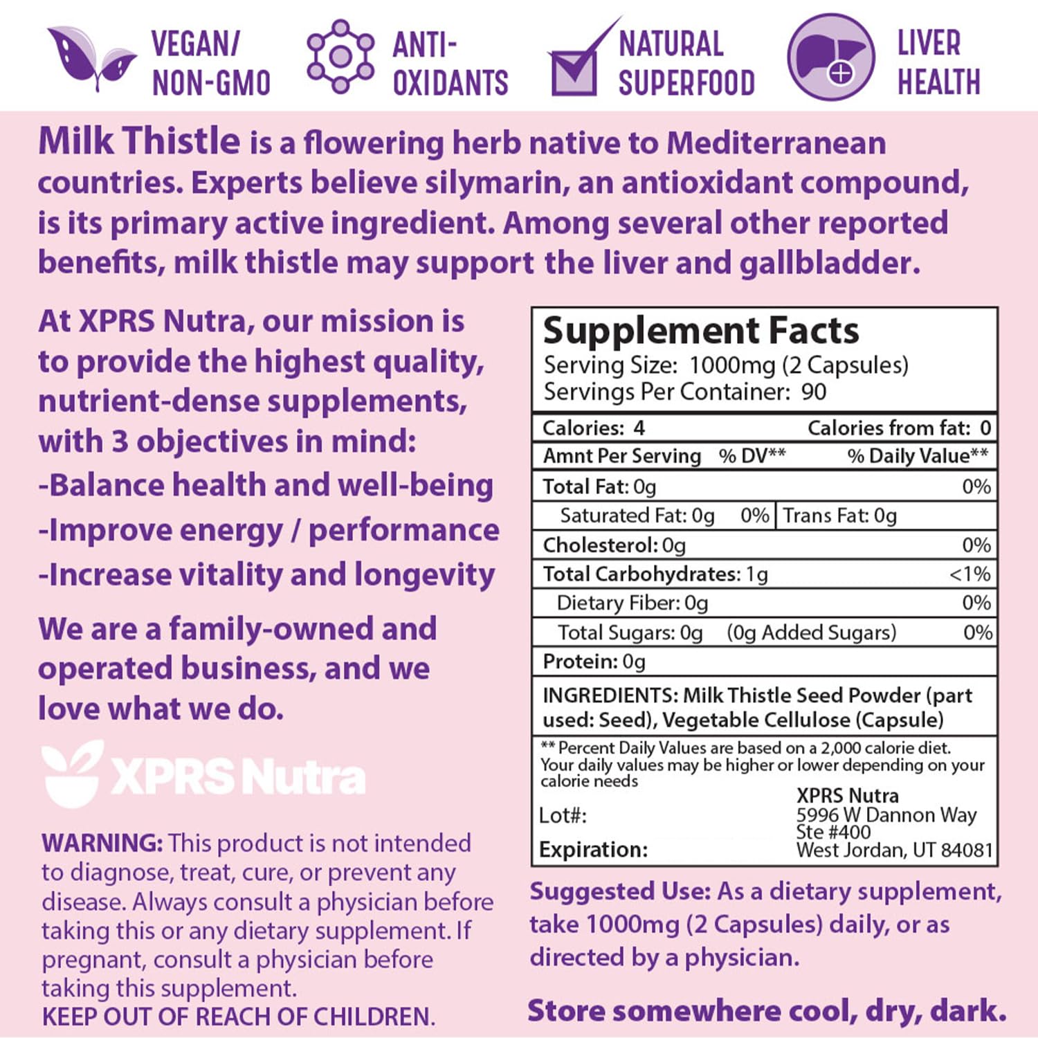 milk thistle capsules for holistic health