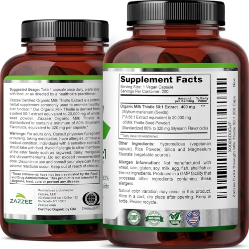 milk thistle capsules for holistic wellness