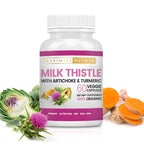 Milk thistle capsules for liver health