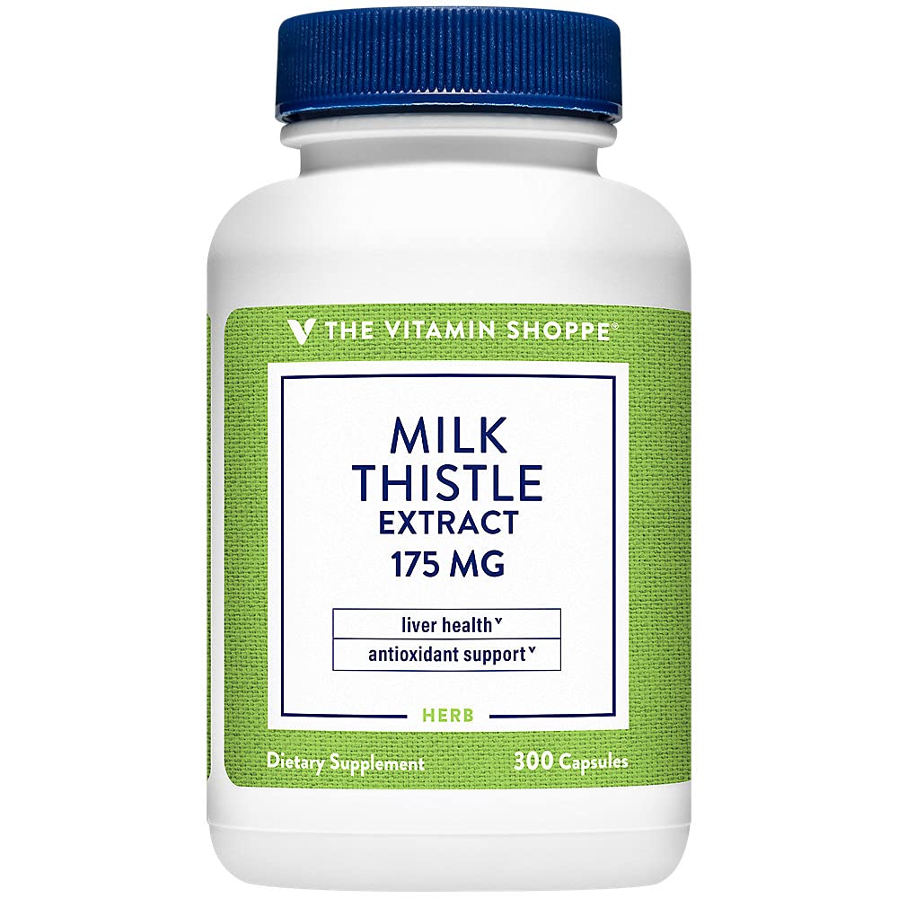 Milk Thistle capsules for liver health