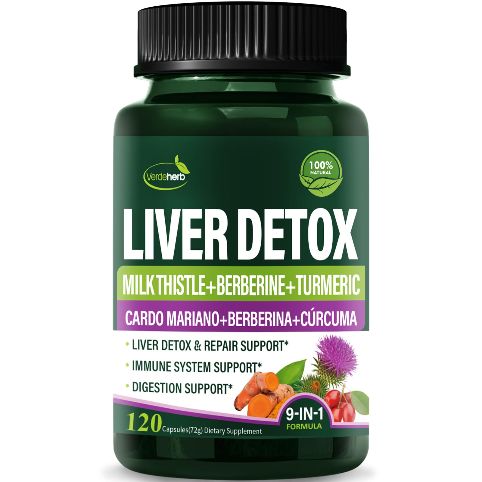 milk thistle capsules for liver health