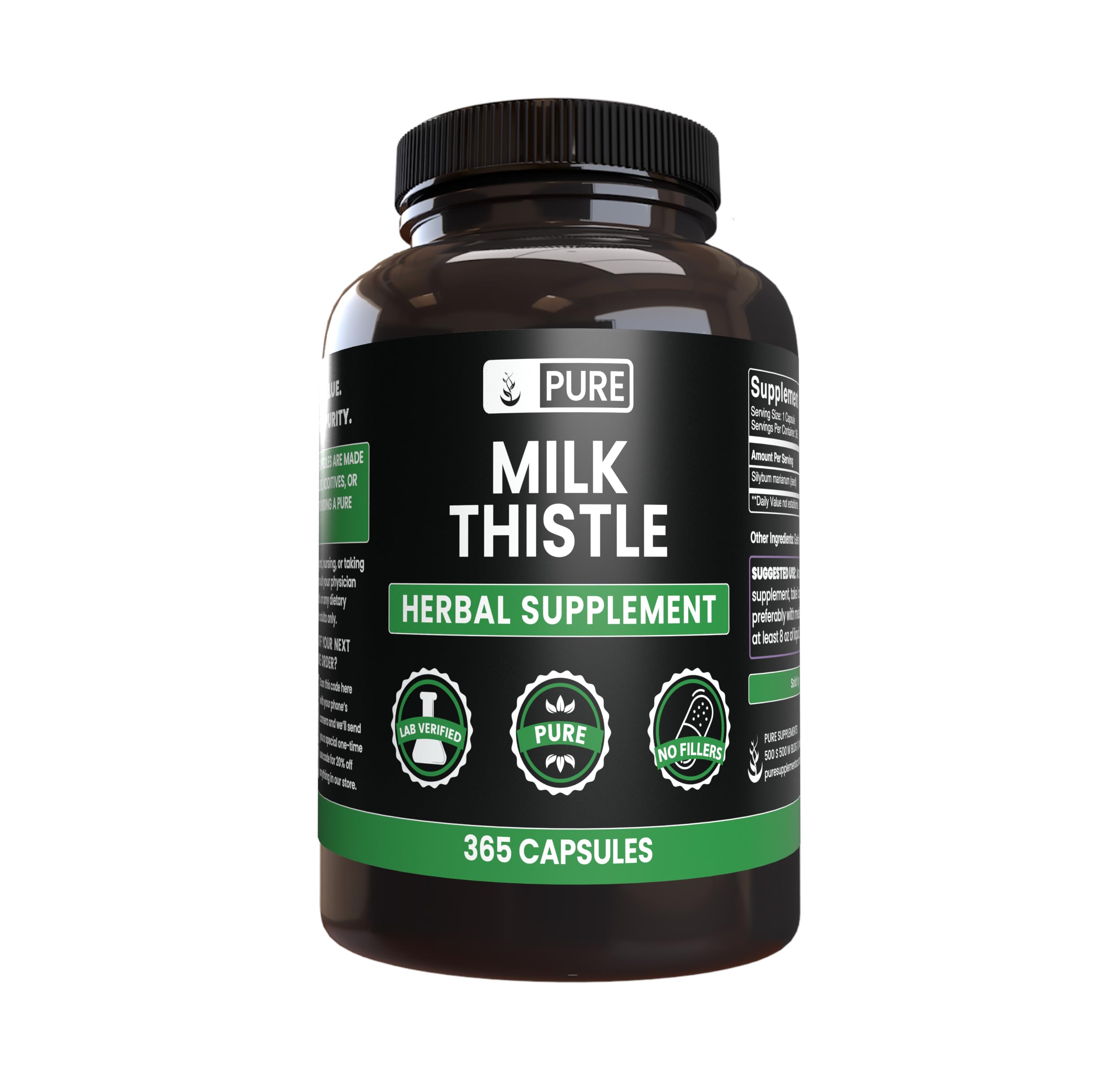 milk thistle capsules for liver health