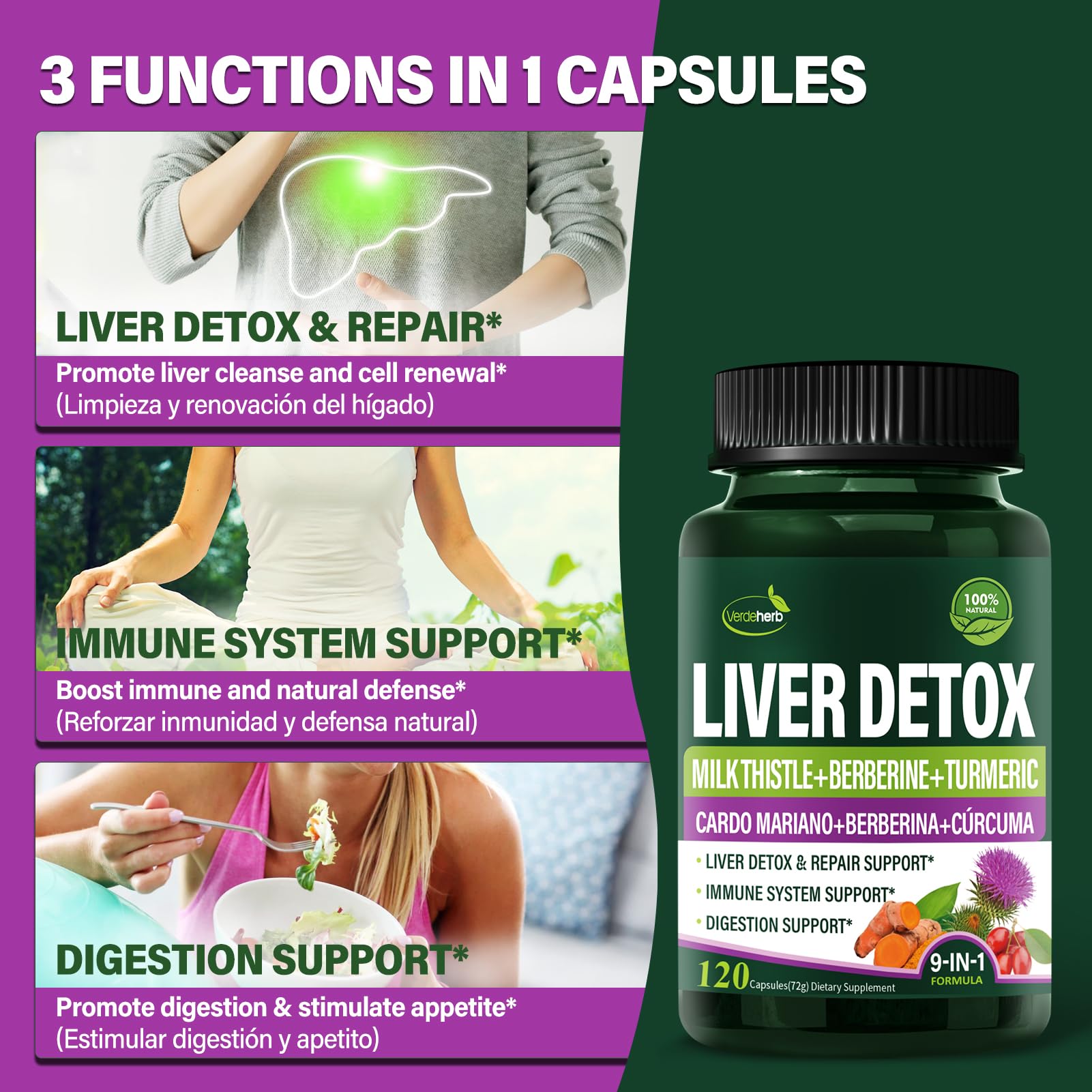 milk thistle capsules for liver health