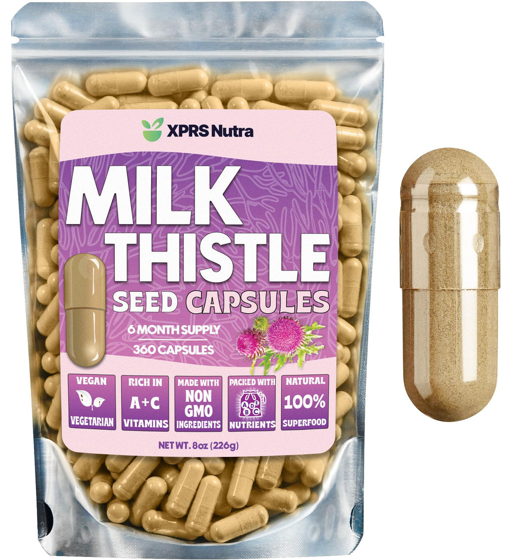 milk thistle capsules for liver health