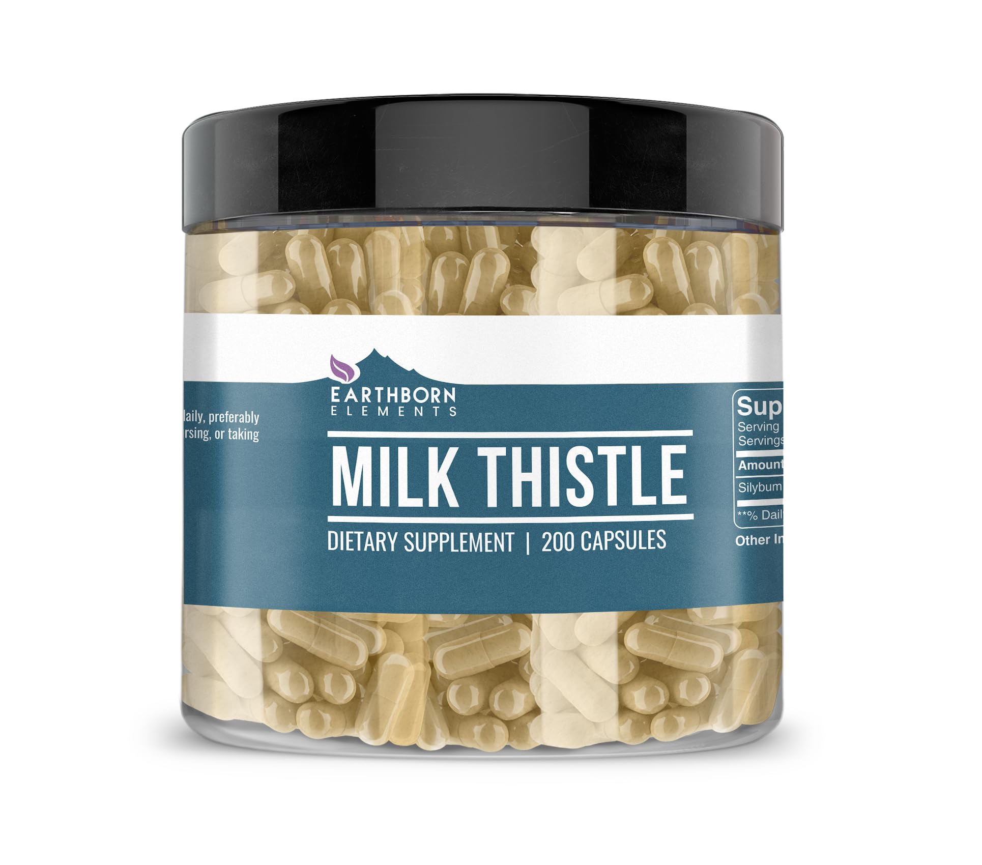 milk thistle capsules for liver health