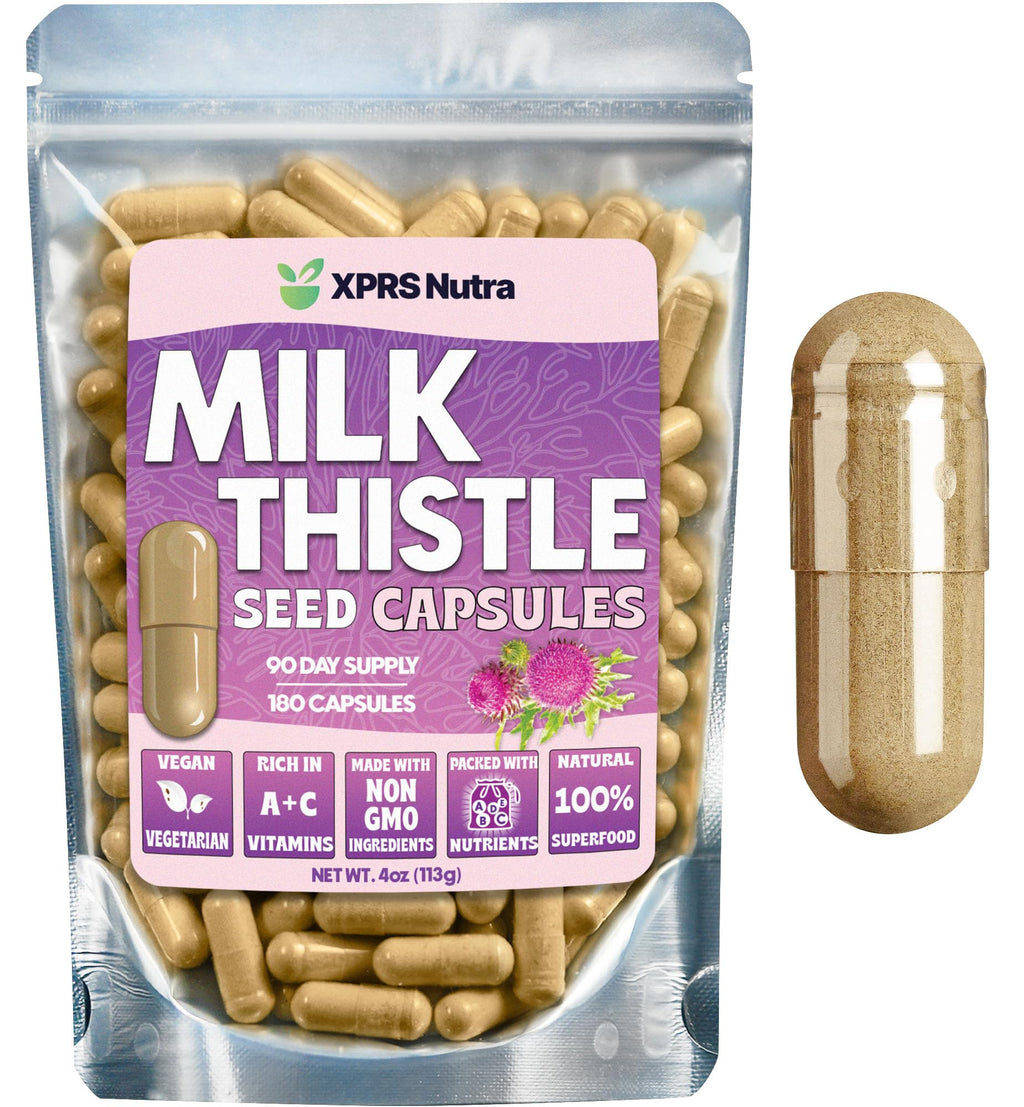 milk thistle capsules for liver health
