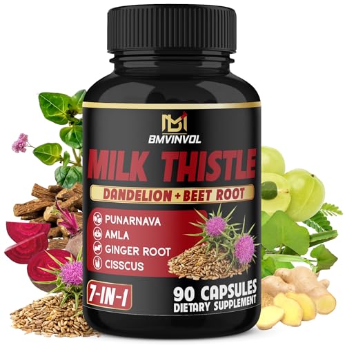 milk thistle capsules for liver health