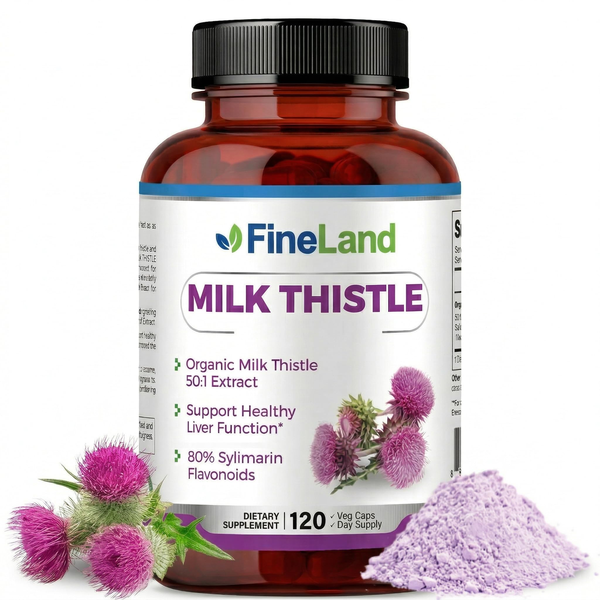 milk thistle capsules for liver health